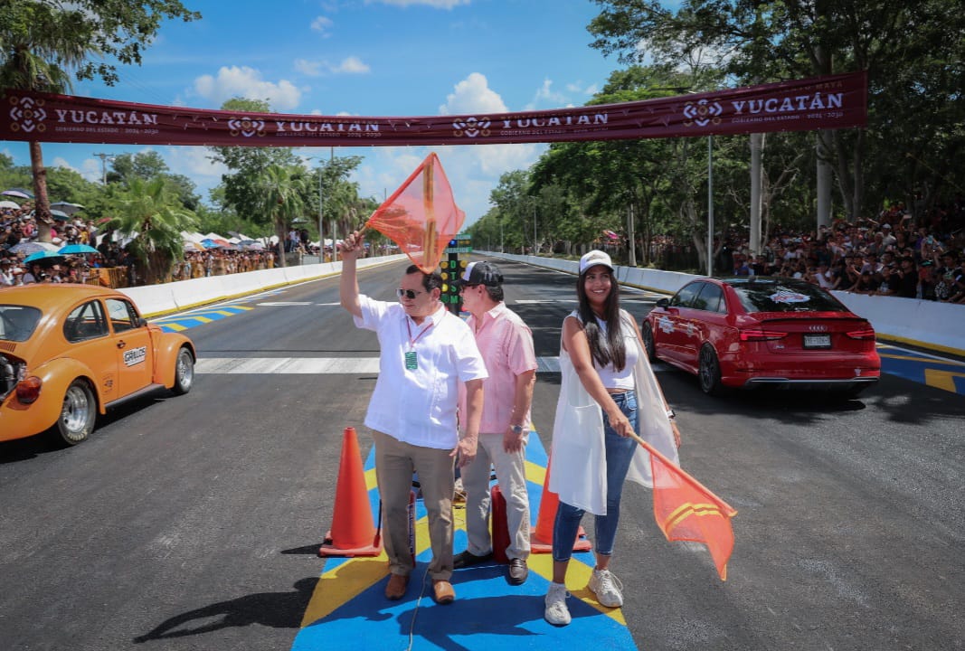 Inauguran pista de arrancones, en Xmatkuil - Informante Peninsular